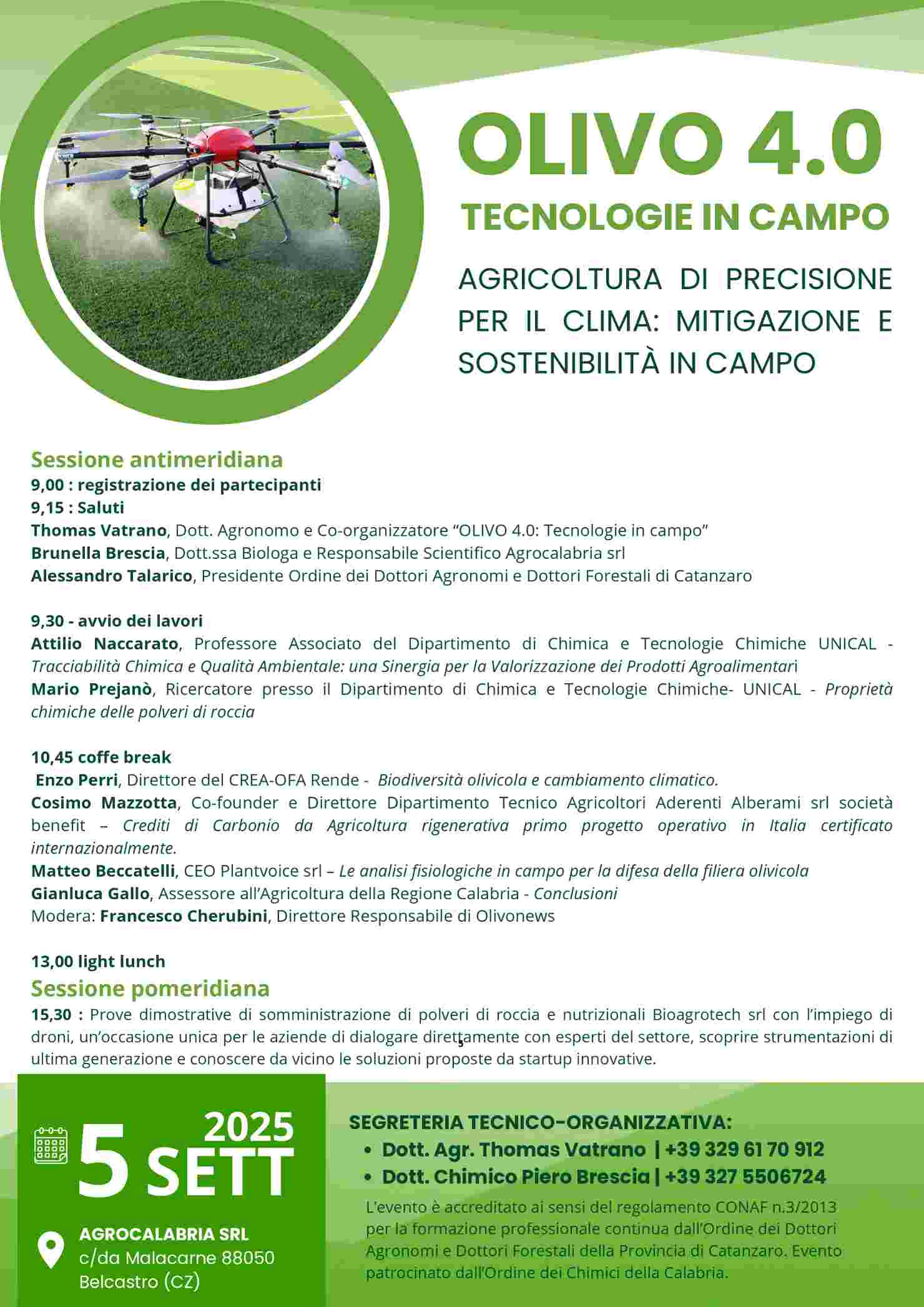 "Olive 4.0 - Technologies in the Field": Innovations in Olive Growing ...